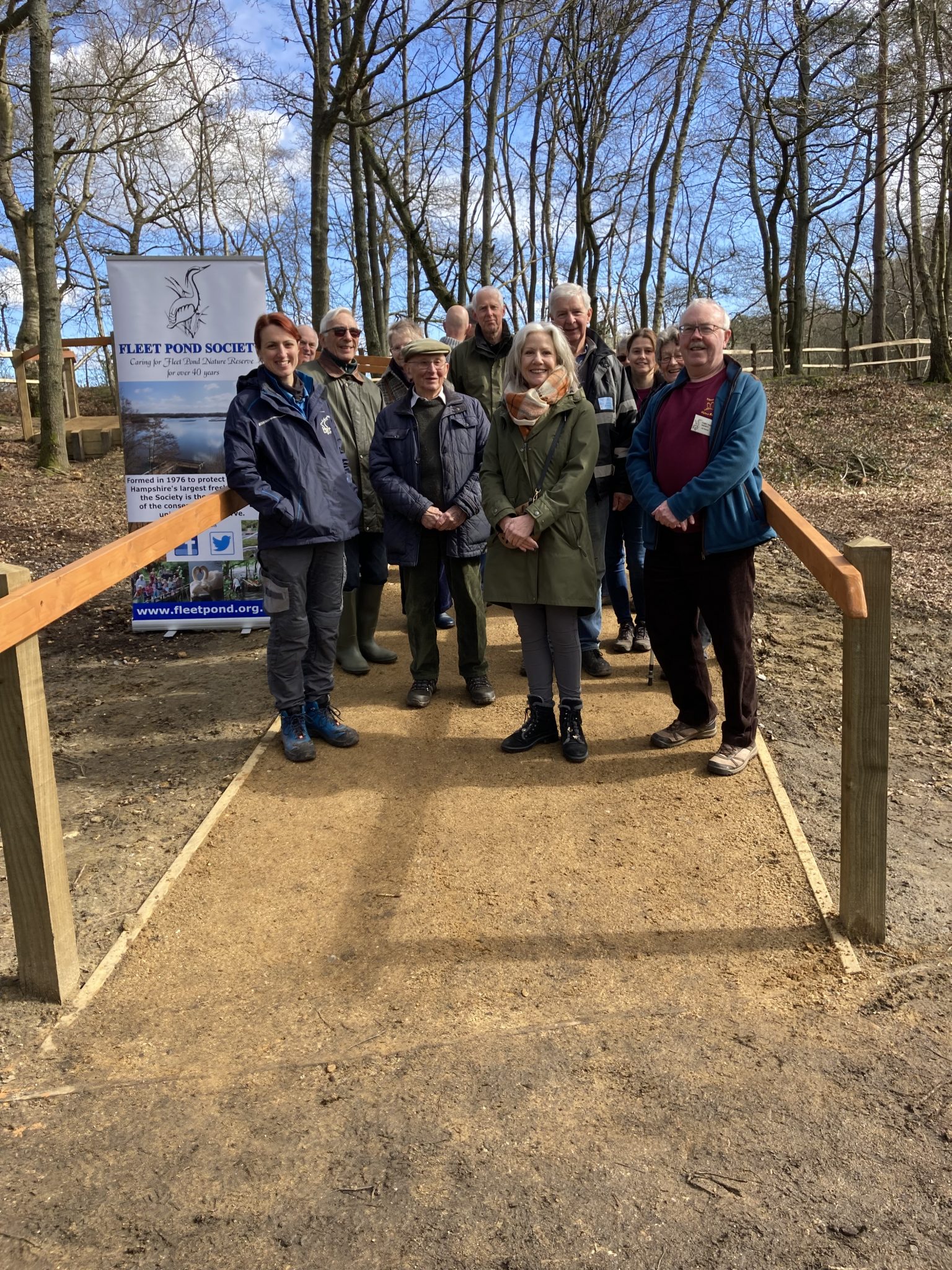 ‘Patsy’s Path’ at Fleet Pond Nature Reserve - Fleet Pond Society